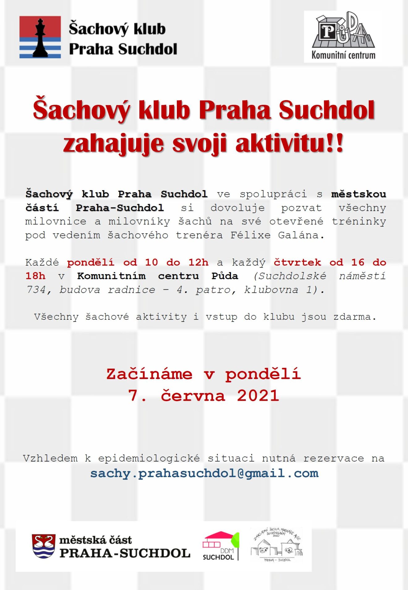 Šachový klub Praha Suchdol - Městská část Praha-Suchdol